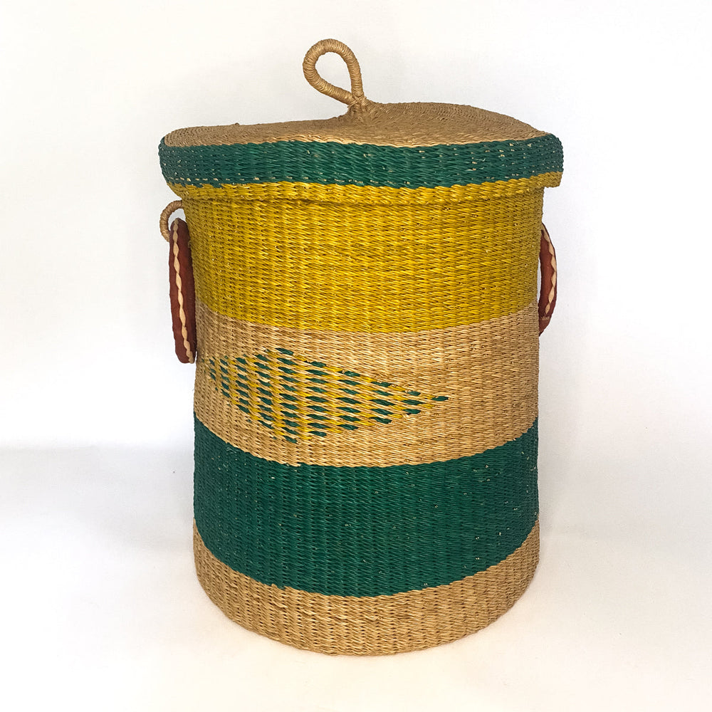 Large Lidded Laundry Baskets